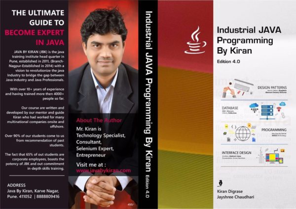 Books For Java & Selenium Automation | Java By Kiran