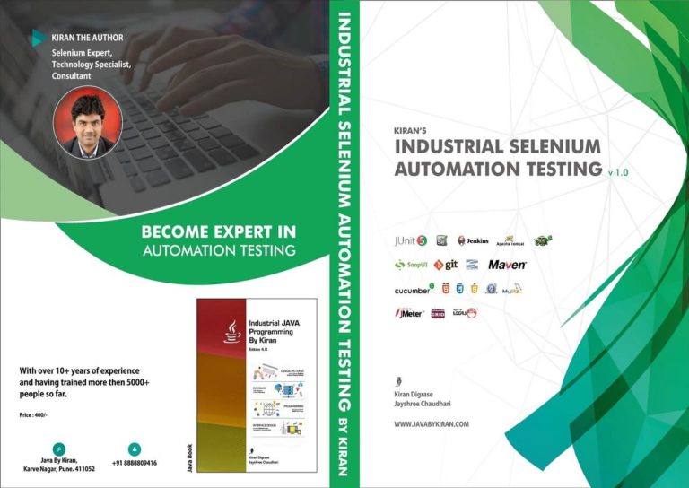 Books For Java & Selenium Automation | Java By Kiran